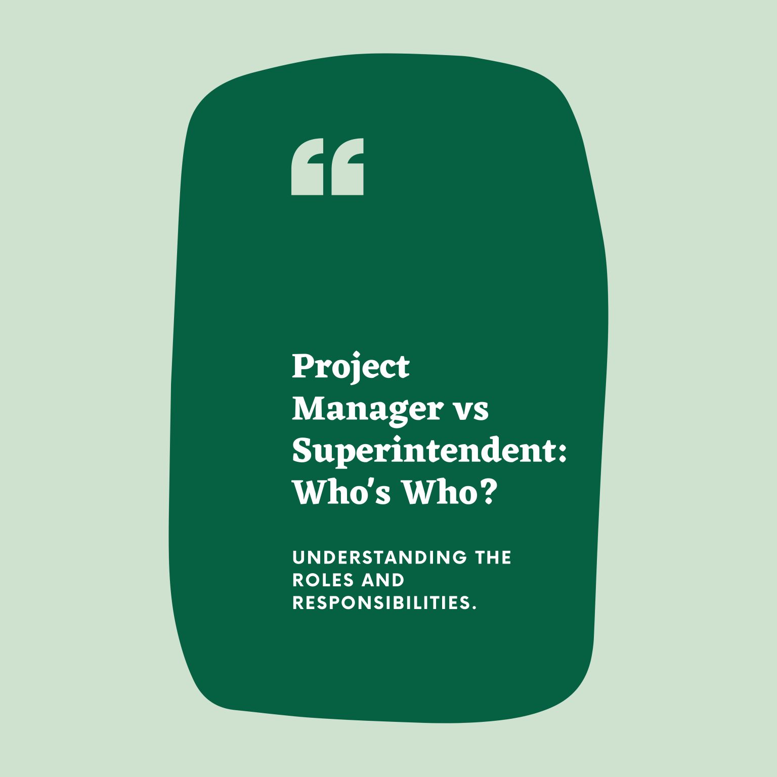 👷‍♂️ Project Manager vs. Superintendent 👷‍♀️ | Colorado Construction ...